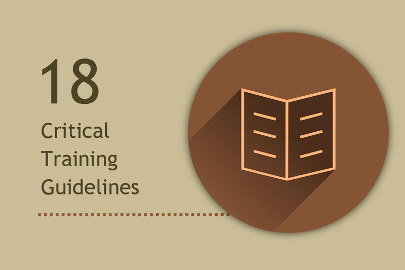 18 Critical Training Guidelines That You Should Know by Heart | Skills ...
