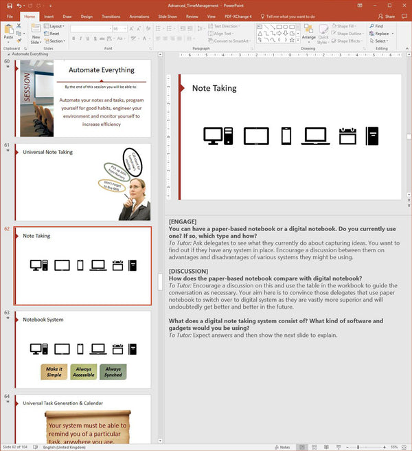 Advanced Time Management Training Course Materials | Skills Converged