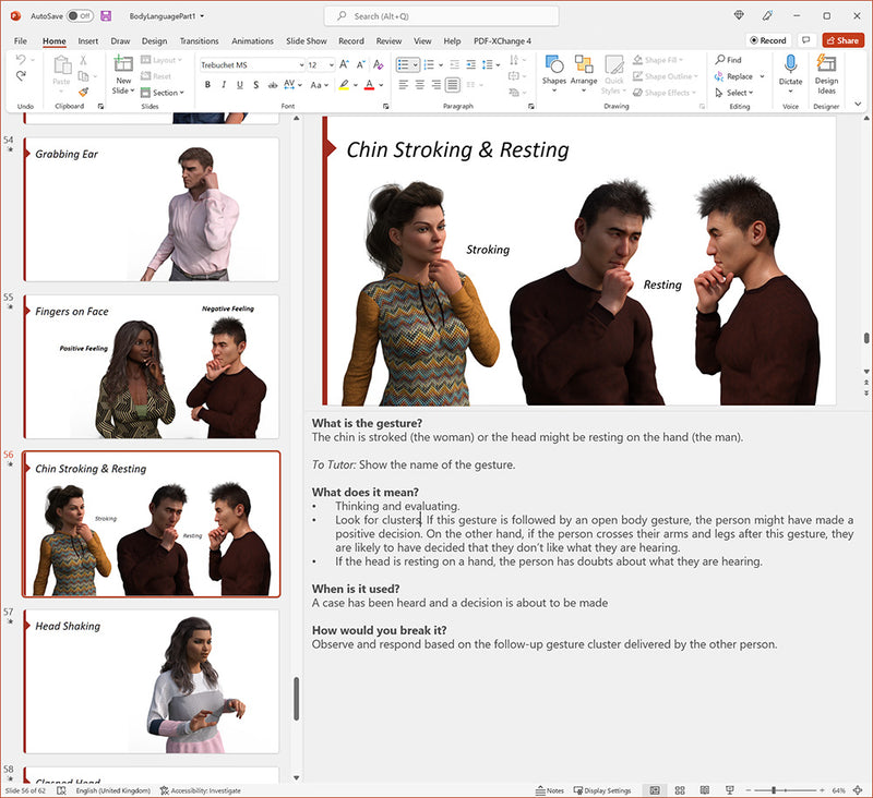Body Language Part 1 Training Course Materials | Skills Converged
