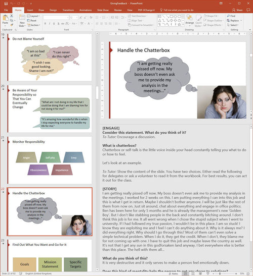 Giving Feedback Training Course Materials | Skills Converged