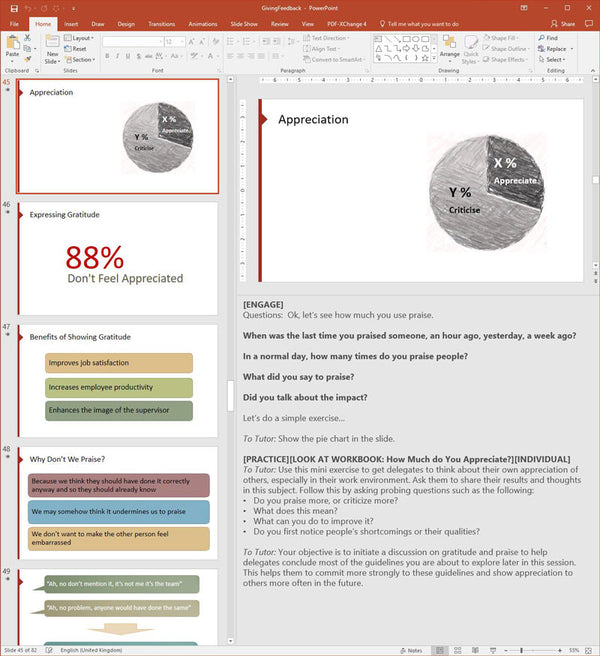 Giving Feedback Training Course Materials | Skills Converged